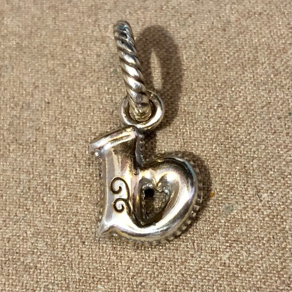 Brighton | Jewelry | Sold Brighton Alphabet Collection Letter B Silver ...